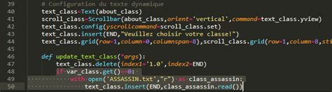 [résolu] retour à la ligne d un widget text de tkinter texte depuis