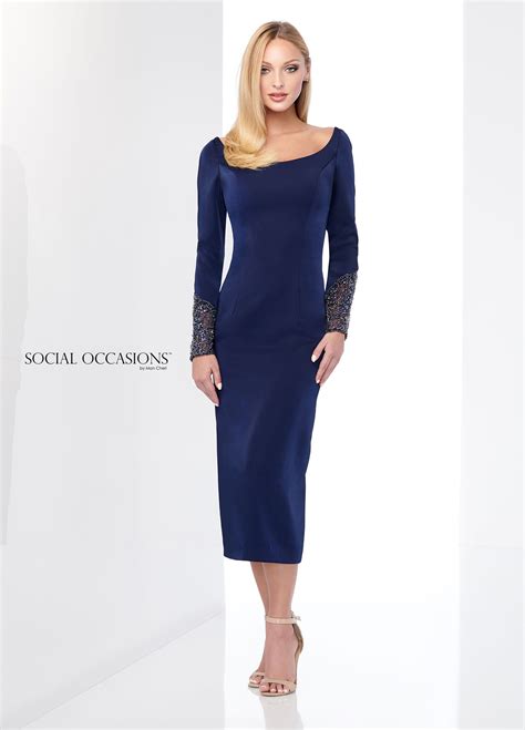 Special Occasions Dresses By Mon Cheri Mid Length And A Line Dresses