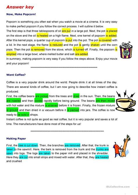 The Passive To Describe Process Reading Foundational Skills English