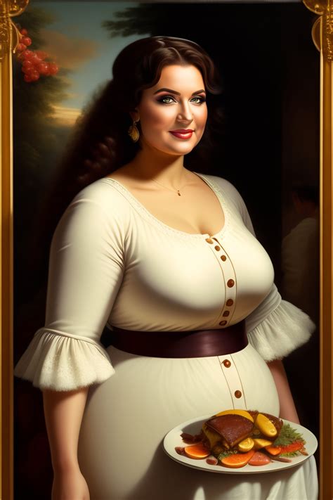 Lexica Full Figured Shapely Swedish Woman Wearing A Low Cut And