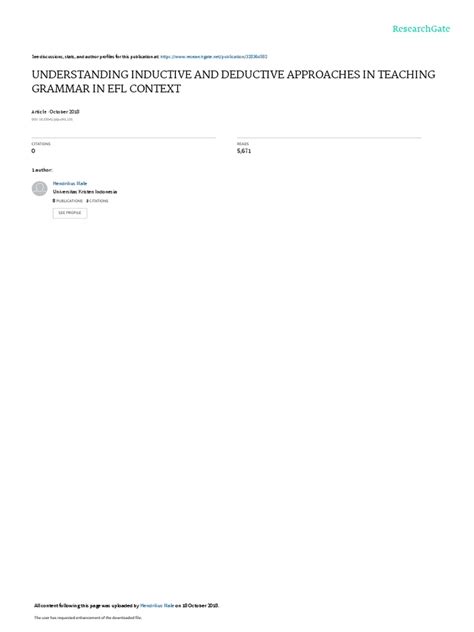 Understanding The Benefits Of Combining Inductive And Deductive