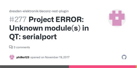 project error unknown module s in qt serialport · issue 277
