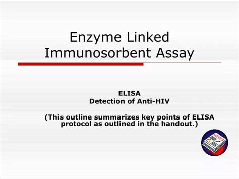 Ppt Enzyme Linked Immunosorbent Assay Powerpoint Presentation Free