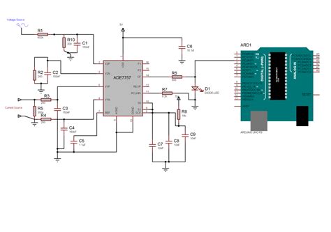 electronic power monitor with real time plotting