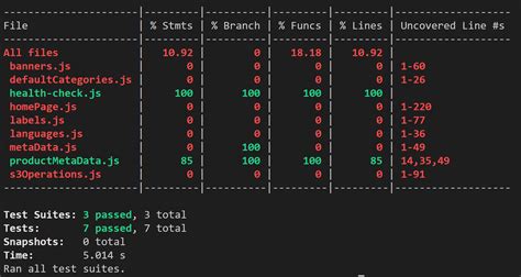 reactjs jest finds tests but doesn t collect coverage stack overflow