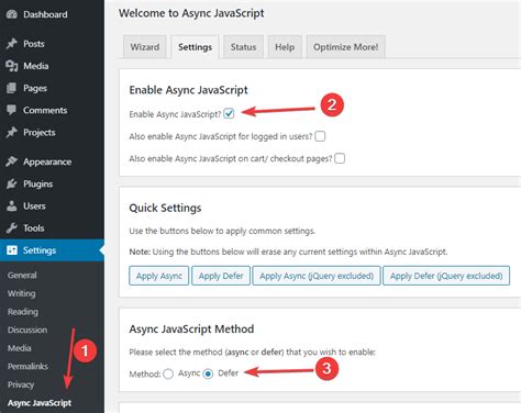 how to defer javascript parsing to boost wordpress score rovity