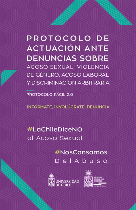 Protocolo De Actuación Ante Denuncias Sobre Acoso Sexual Violencia De