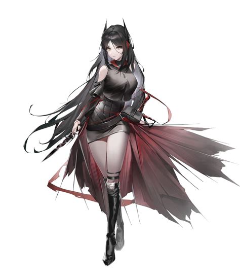 Safebooru 1girl Absurdres Arknights Bare Shoulders Belt Belt