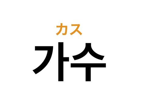 日本語の発音に超似てる！韓国語の「가수（カス）」ってどんな意味？【k Popオタク用語クイズ】 Cancam Jp（キャンキャン）