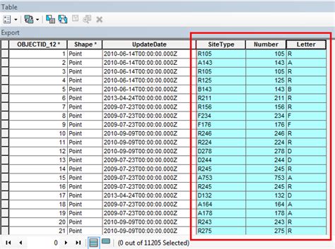 how to separate numbers and letters in a field using field calculator