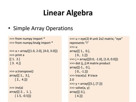 ppt tutorial to numpy powerpoint presentation free download id 4691171
