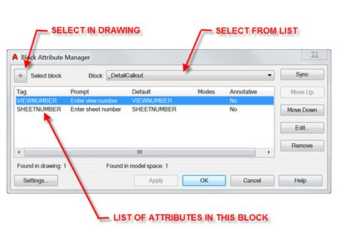 block attribute manager the cad masters