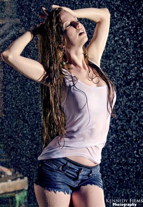 Rain Photoshoot Wet T Shirt Rain Photo Wet Tshirt Contest