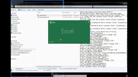 export multiple csv and merge w excel macro youtube