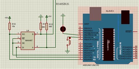 usb to rs485 bus arduino rs485 arduino circuit diagram images