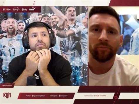El Desopilante Stream Del Kun Agüero Con Lionel Messi Las Burlas Por