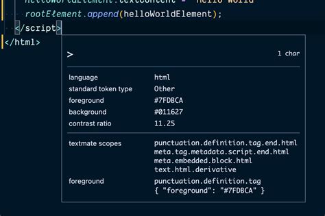 breaks highlighting html when a script tag omits semicolons