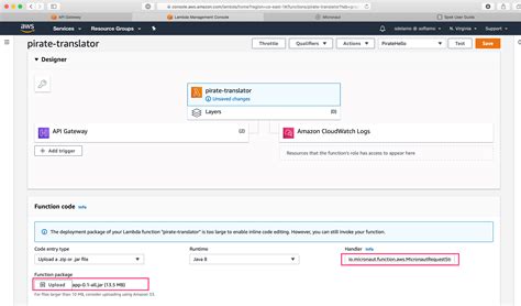 write an aws lambda function with kotlin and micronaut