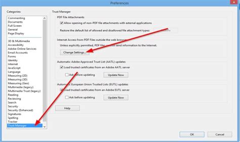 how to turn off security warnings in pdf