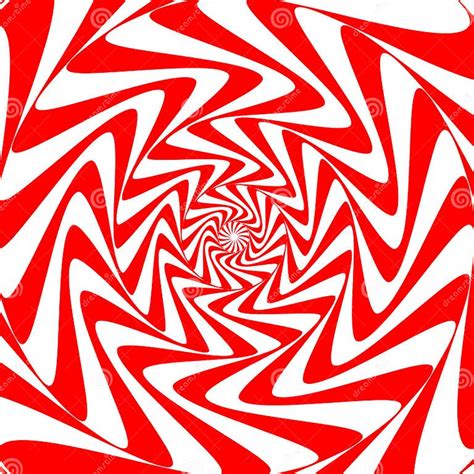Red White Swirl Abstract Vortex Background Psychedelic Wallpaper Stock