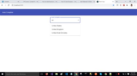 how to add autocomplete textbox in react application dzone web dev
