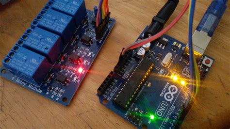 arduino uno r3 relay module control demo plc 4