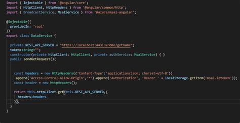 access tokens for several web api from one angular application