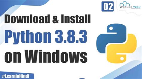 how to download and install python on windows python