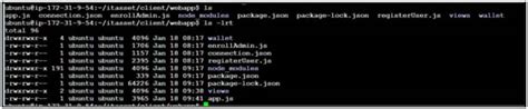 designing front end application with hyperledger fabric