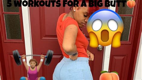5 Butt Workouts For A Bigger Booty In 1 Week It Works ‼️🏋🏽‍♀️ Youtube