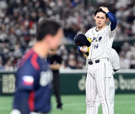 【wbc】チェコ7番エスカラ、佐々木朗希の162キロの死球受けもん絶 Wbc2023写真ニュース 日刊スポーツ