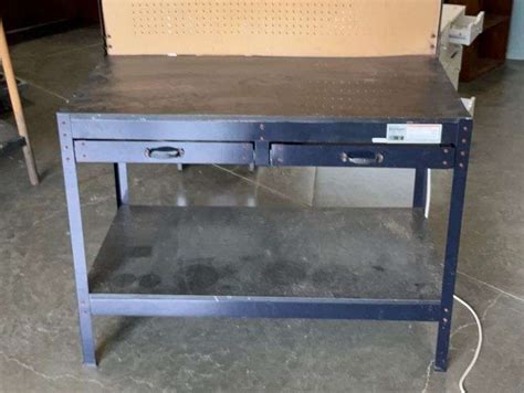 Multipurpose Workbench With Lighting And Outlets 47x24x62” Light Will