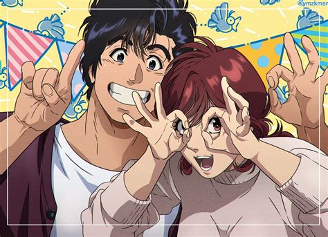 Saeba Ryou And Makimura Kaori City Hunter Drawn By Yuu Masarunomori