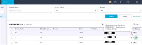 onvif cameras authentication error huawei enterprise support community