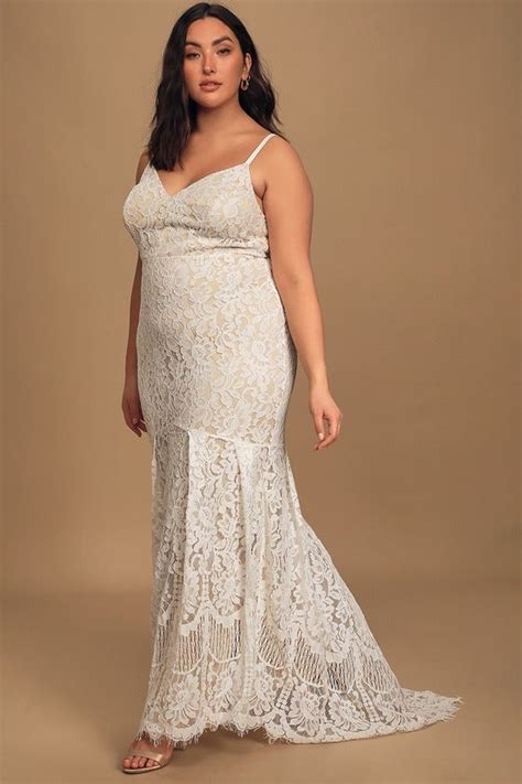 Lulus Flynn White Lace Maxi Dress