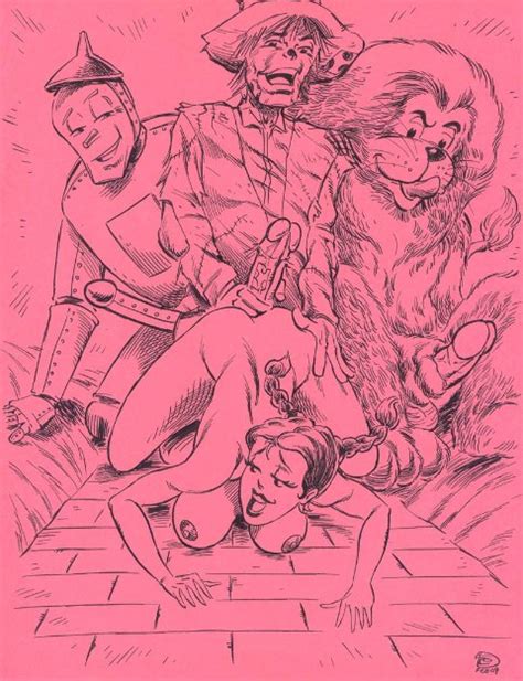 Rule 34 2009 Cowardly Lion Dorothy Gale Rob Durham Scarecrow