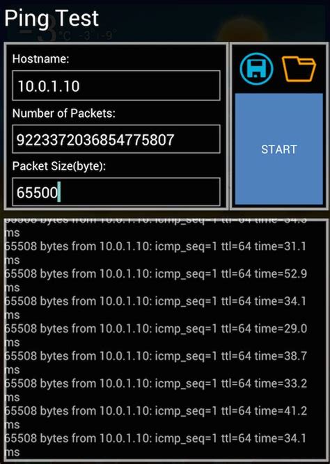 ping download test kbsupport