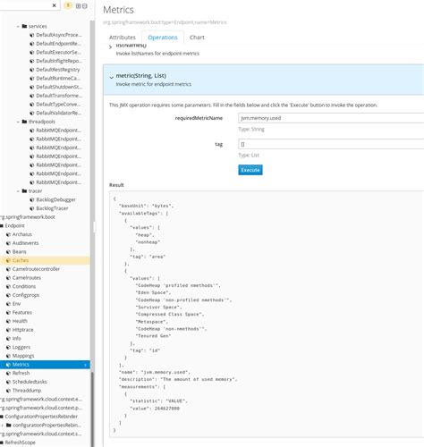 [solved] access specific jmx metric information on jconsole for a