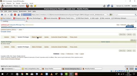 base de datos oracle 11g crear tablaspace usuarios y comandos basico