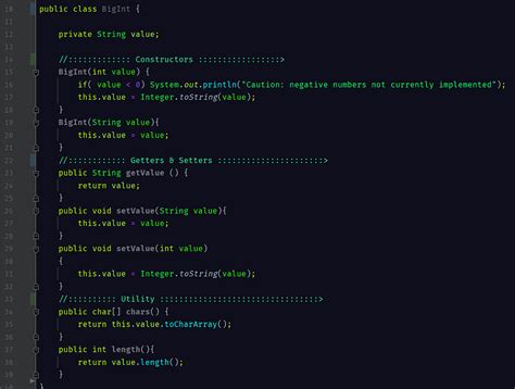 how to create your own bigint class in java — data structures and