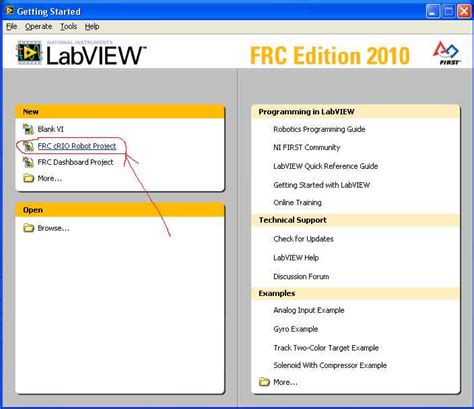 programming template ni labview chief delphi