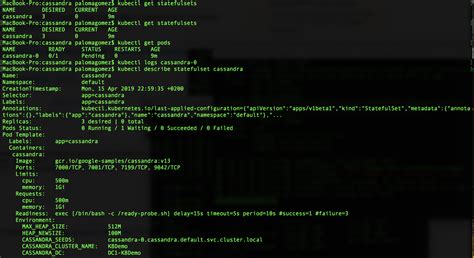 how to deploy my cassandra cluster with kubernetes stack overflow