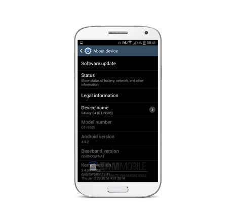 Samsung Galaxy S4 Erste Android 4 4 2 Firmware Aufgetaucht [xxufna1
