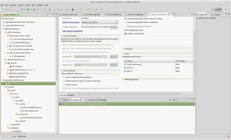 java unable to run spring rest application using tomcat stack overflow