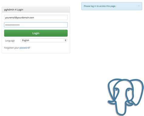 easy postgresql 10 and pgadmin 4 setup with docker