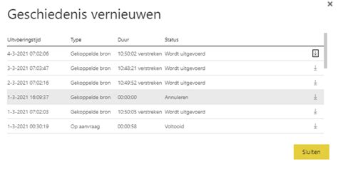 solved re dataflow does not stop refreshing running for