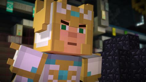 Image Jessewearingtimsarmor1  Minecraft Story Mode Wiki Fandom