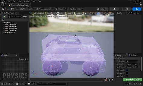 how to set up vehicles in unreal engine unreal engine 5 0 documentation