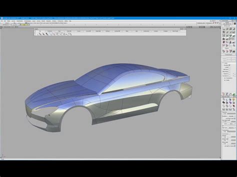 alias 3d modeling tutorial bmw 6 series car body design