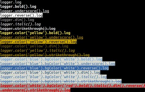 github tigercosmos node color log ⌨️ the more powerful javascript